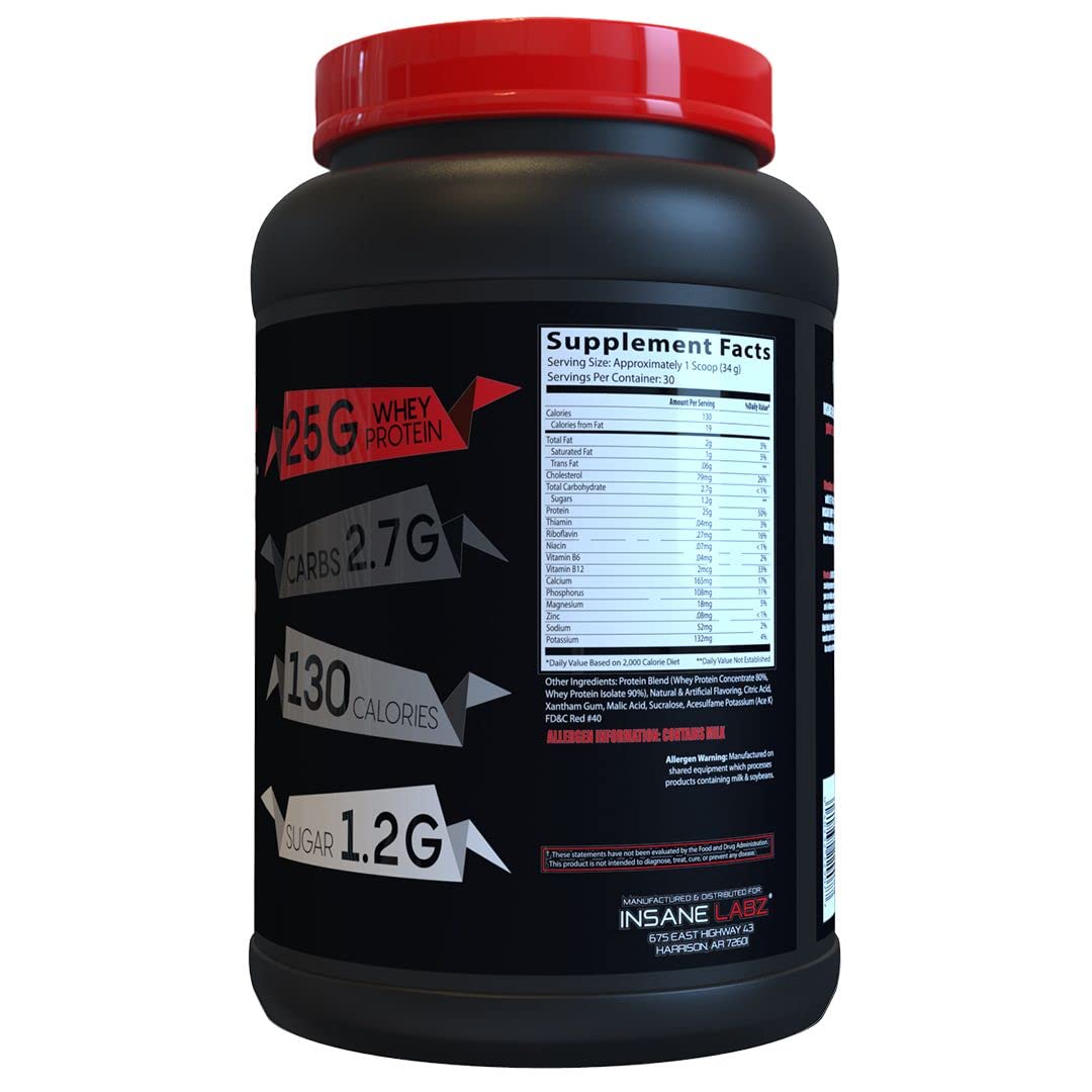 100% whey protein for muscle gain