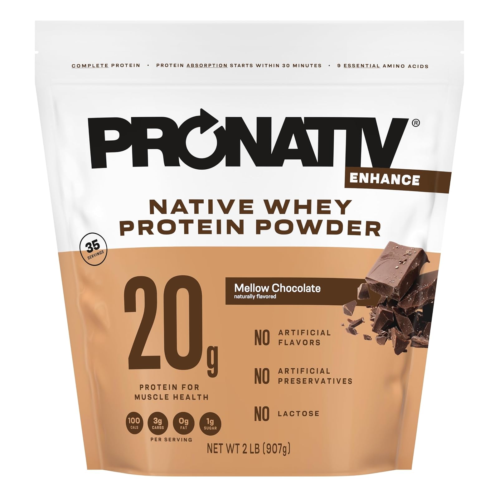 100% Whey protein powder for muscle gain