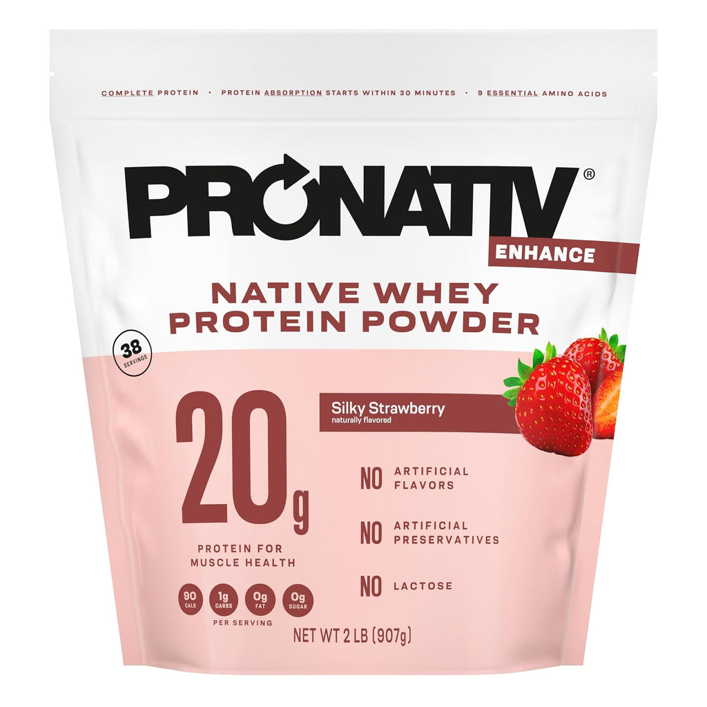100% Whey protein powder silky strawberry