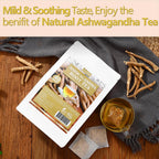 100% wild root ashwagandha tea