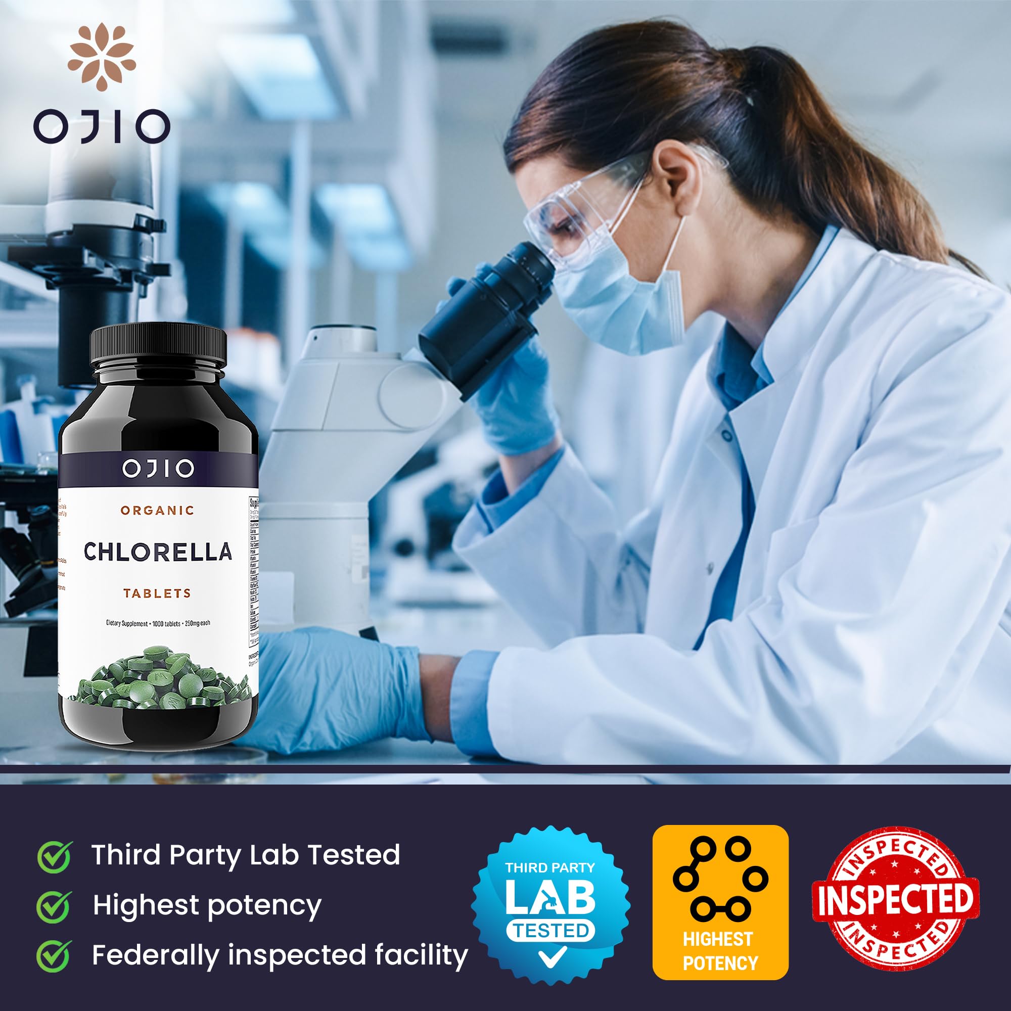 1000 count chlorella for value