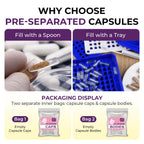 1000 count gelatin capsules for vitamins