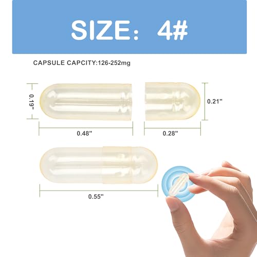 1000 count gelatin capsules