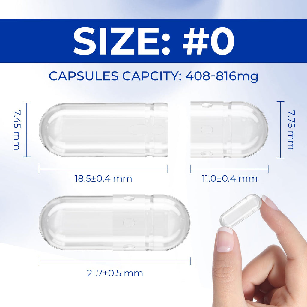 1000 count vegetarian capsule pack