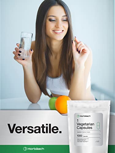 1000 count vegetarian capsules for convenience