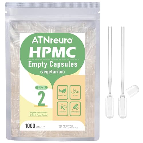 1000 count vegetarian capsules pack