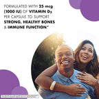 1000 IU vitamin D for immune support