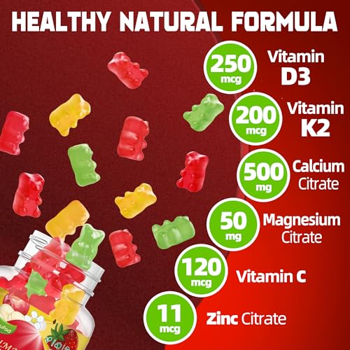 1000 IU vitamin D gummies