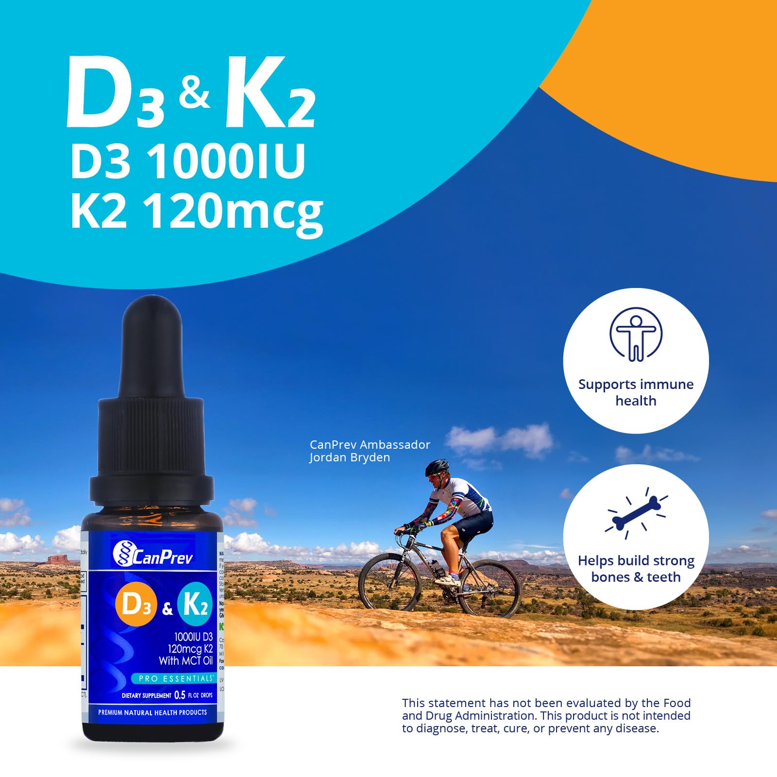1000 IU vitamin D liquid supplement