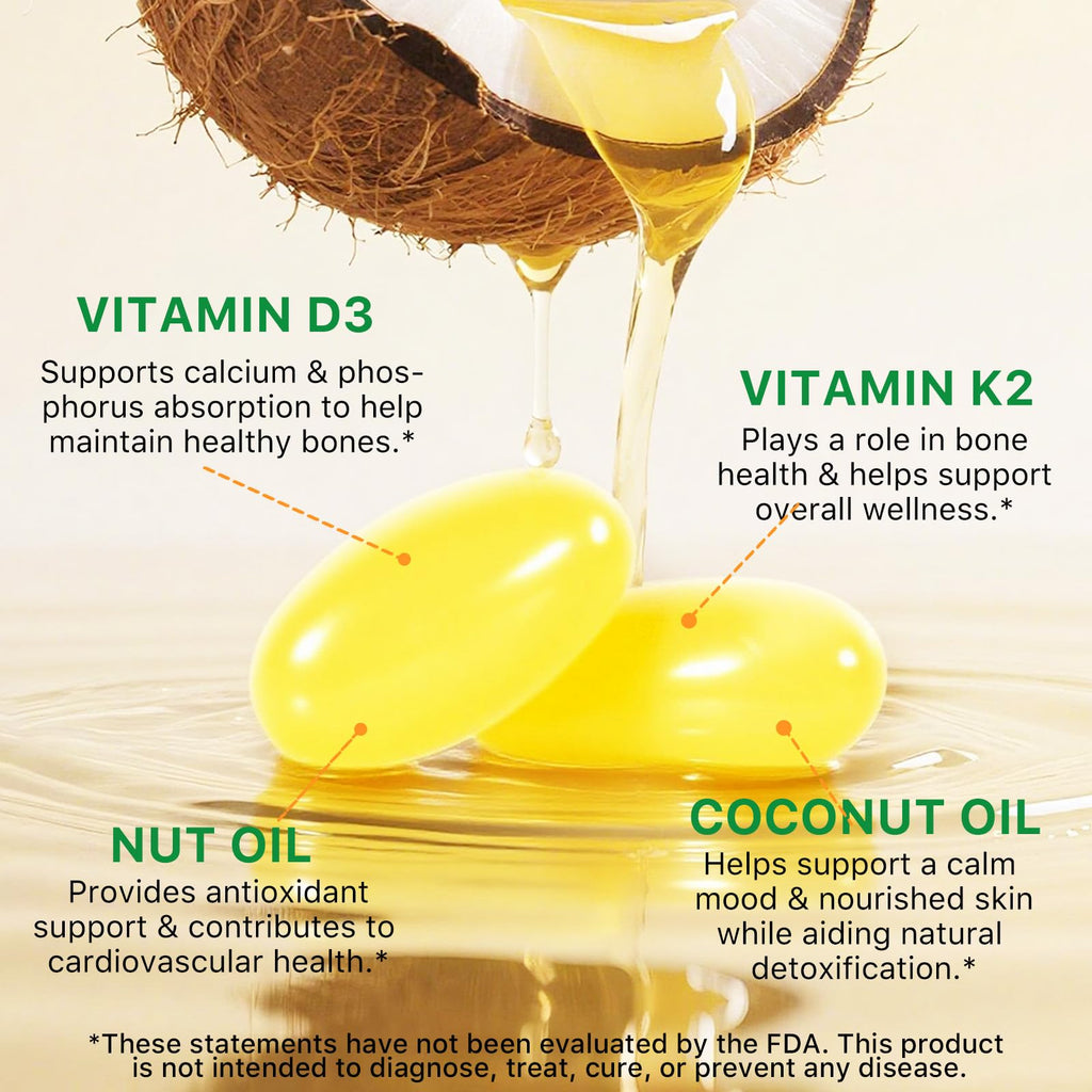 1000 IU vitamin D3 benefits