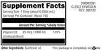 1000 IU vitamin D3 for immune support