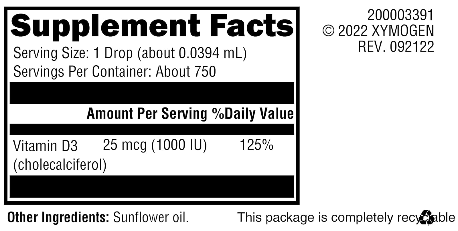 1000 IU vitamin D3 for immune support