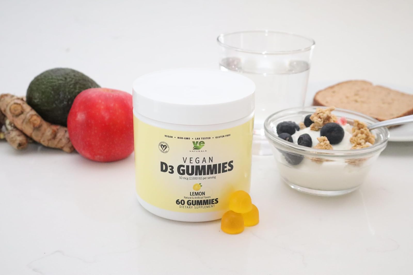1000 IU Vitamin D3 for immunity