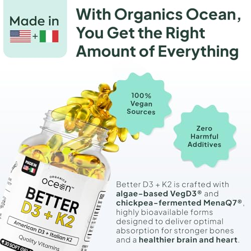 1000 IU vitamin D3 K2 pack