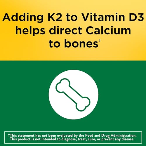 1000 IU vitamin D3 with K2