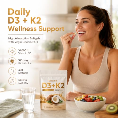 1000 IU Vitamin D3K2 benefits