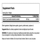 1000 IU vitamin E antioxidant support