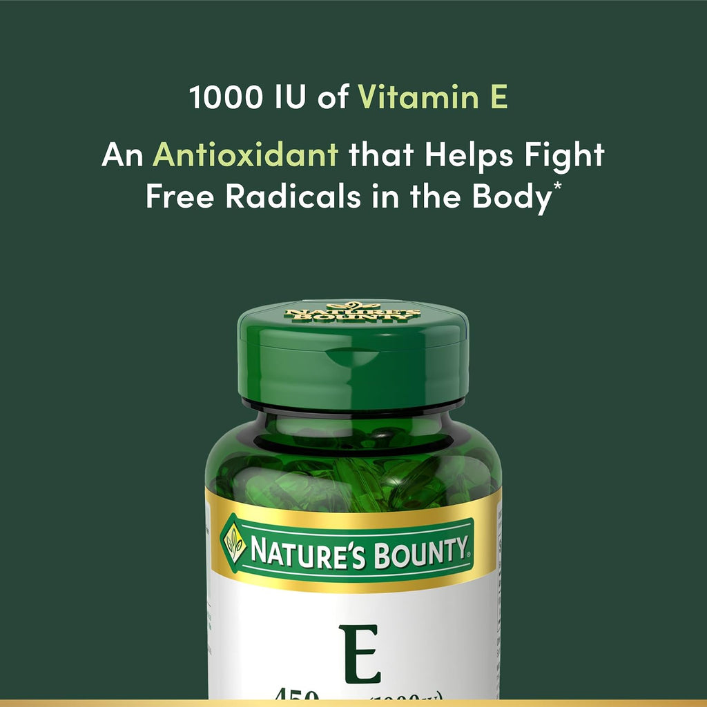 1000 IU Vitamin E benefits