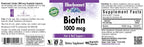 1000 mcg biotin for healthy hair