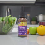 1000 mcg folate for energy support