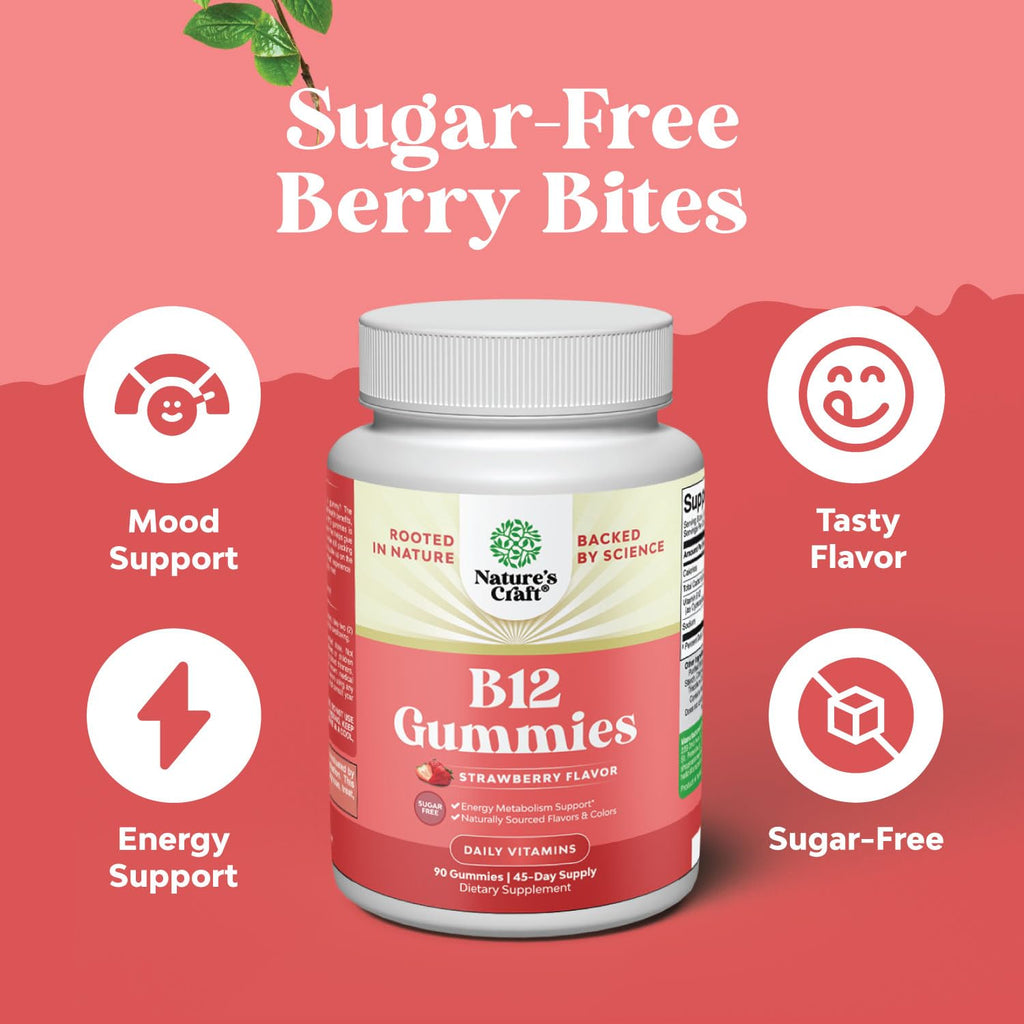 1000 mcg vitamin B12 gummy supplement