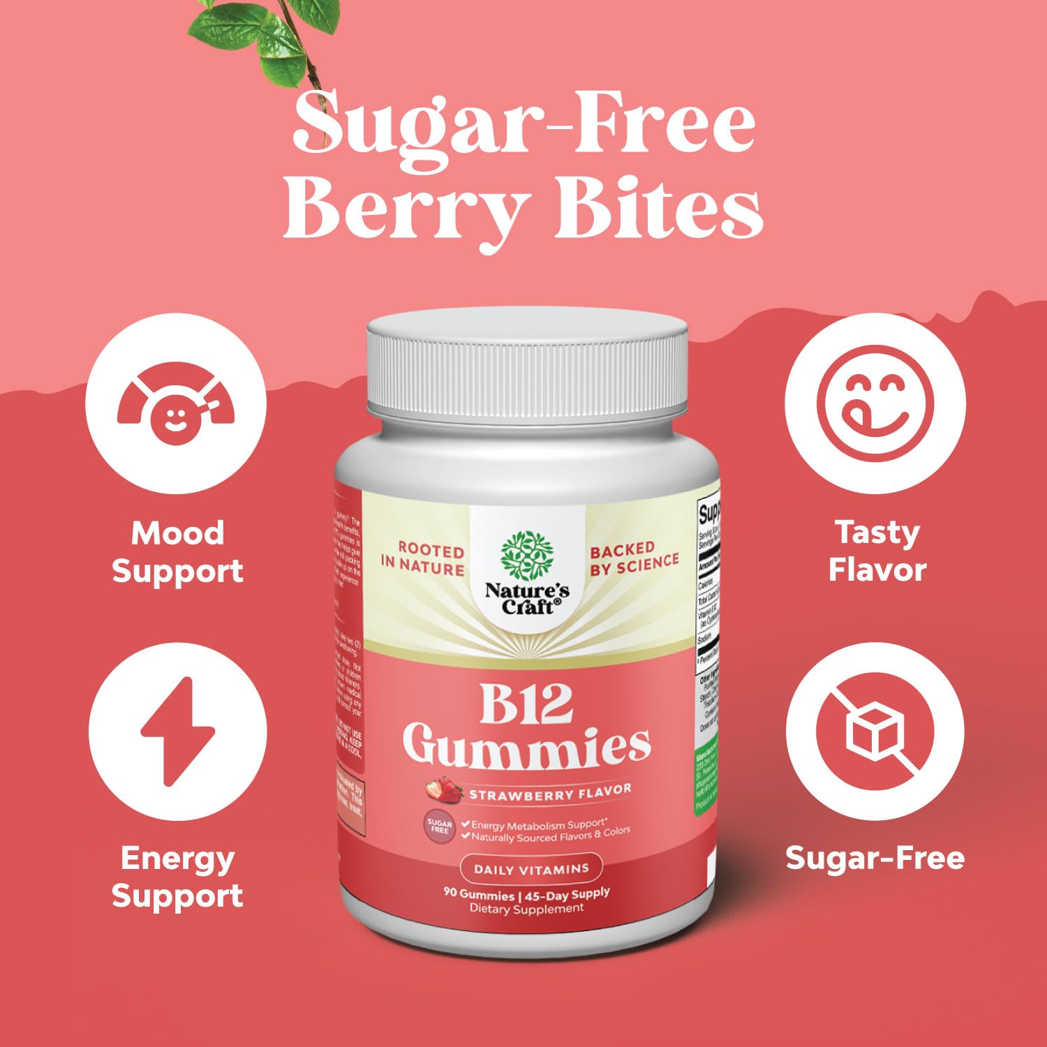 1000 mcg vitamin B12 gummy supplement