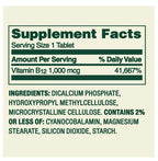1000 mcg Vitamin B12 tablets Canada