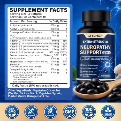1000 mg Alpha Lipoic Acid capsules