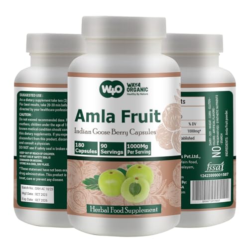 1000 mg Amalaki fruit supplements