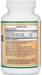 1000 mg Andrographis capsules for immunity