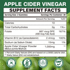 1000 mg apple cider vinegar benefits