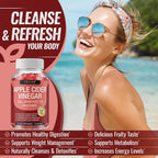 1000 mg apple cider vinegar gummies for health