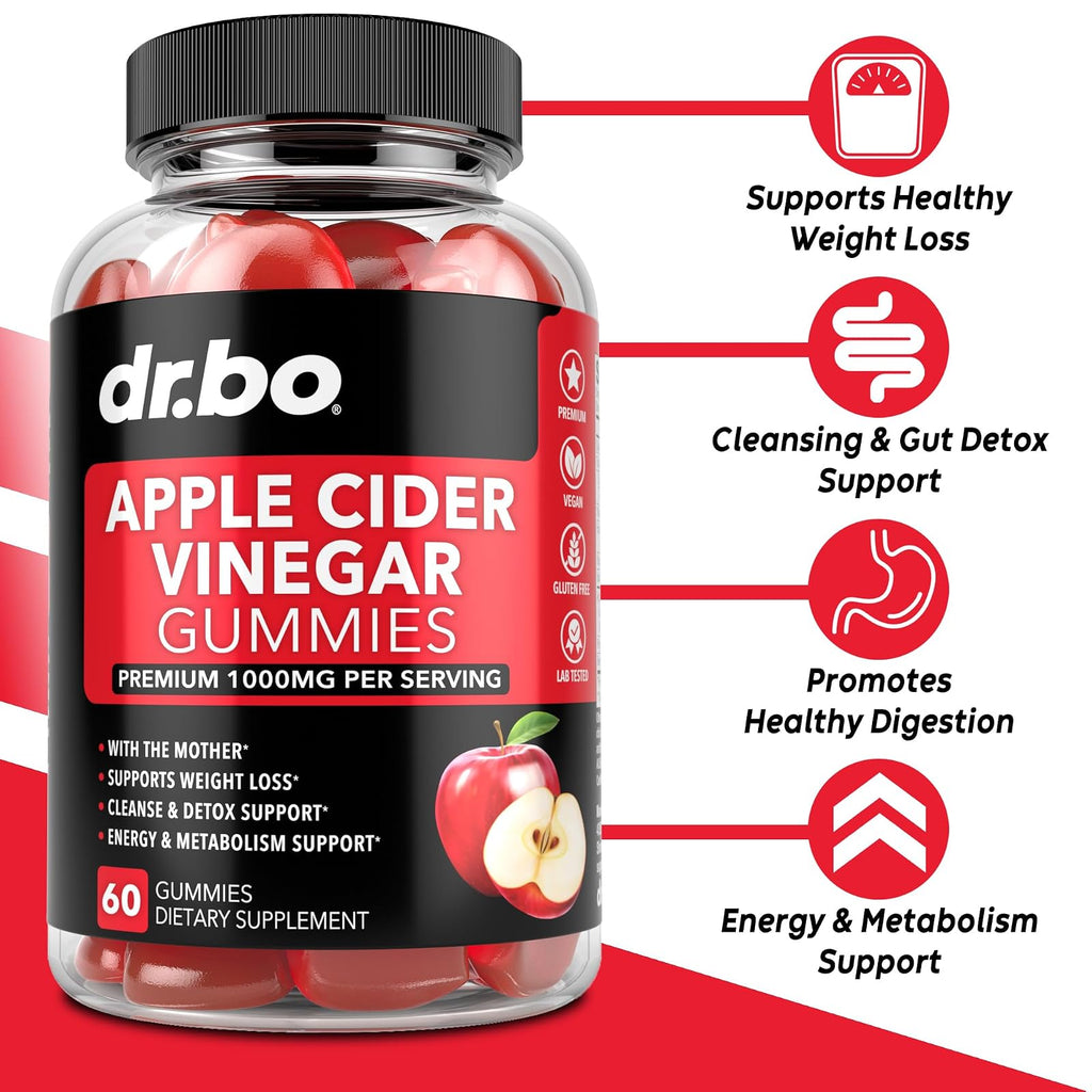 1000 mg apple cider vinegar gummies