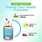 1000 mg Ashwagandha gummies for better sleep