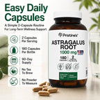 1000 mg astragalus root capsules