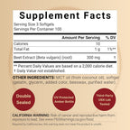 1000 mg beet root softgels