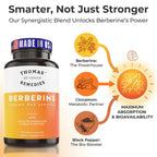 1000 mg berberine for metabolic support