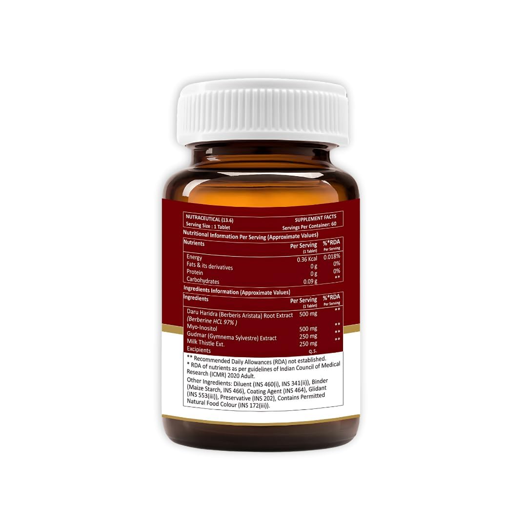 1000 mg Berberine health supplement
