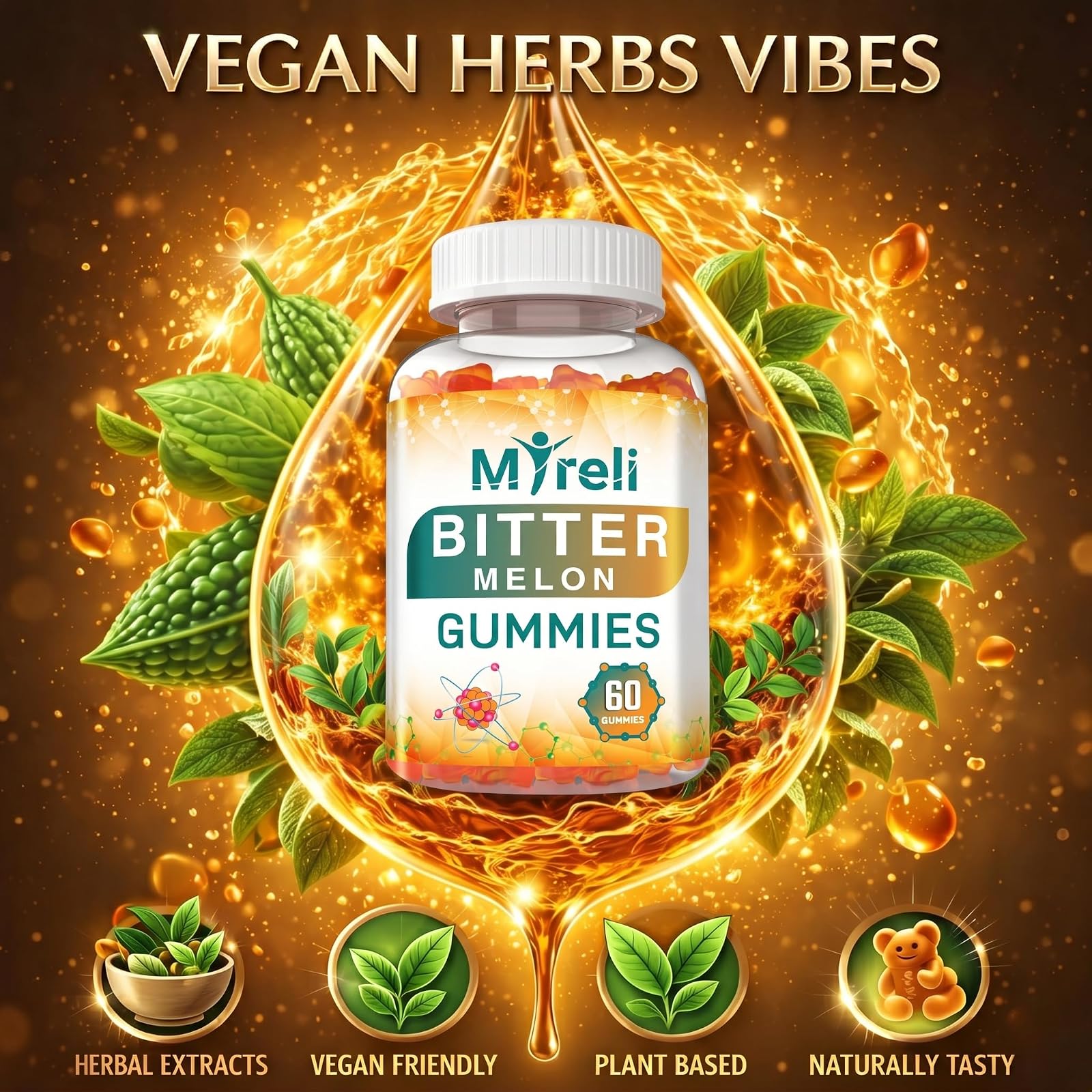 1000 mg Bitter Melon multivitamins