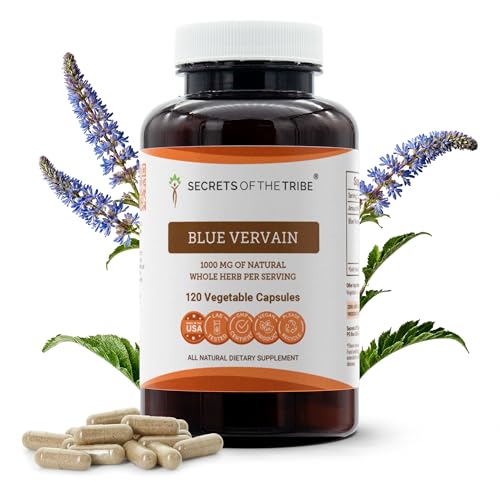 1000 mg Blue Vervain supplement benefits