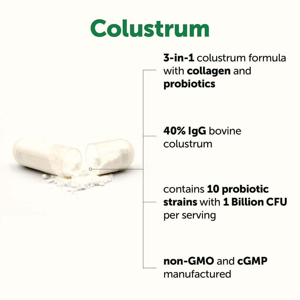 1000 mg Bovine Colostrum for immunity