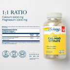 1000 mg calcium citrate for bone health