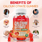 1000 mg calcium citrate for optimal absorption