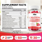 1000 mg calcium gummies for strong bones