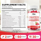 1000 mg calcium supplement gummies