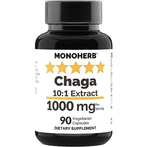 1000 mg chaga mushroom capsules
