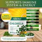 1000 mg chlorella for energy boost