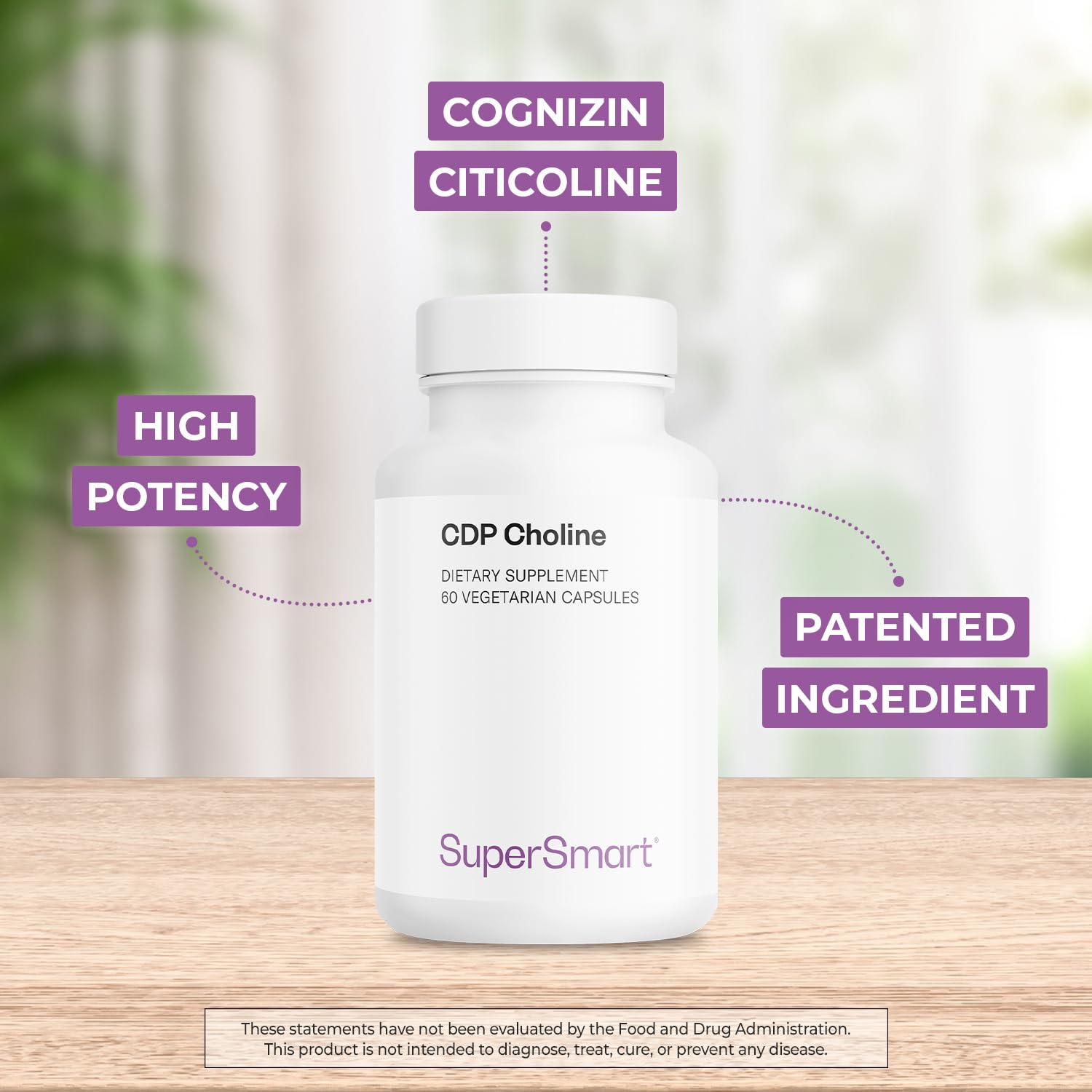 1000 mg choline supplement for cognitive support