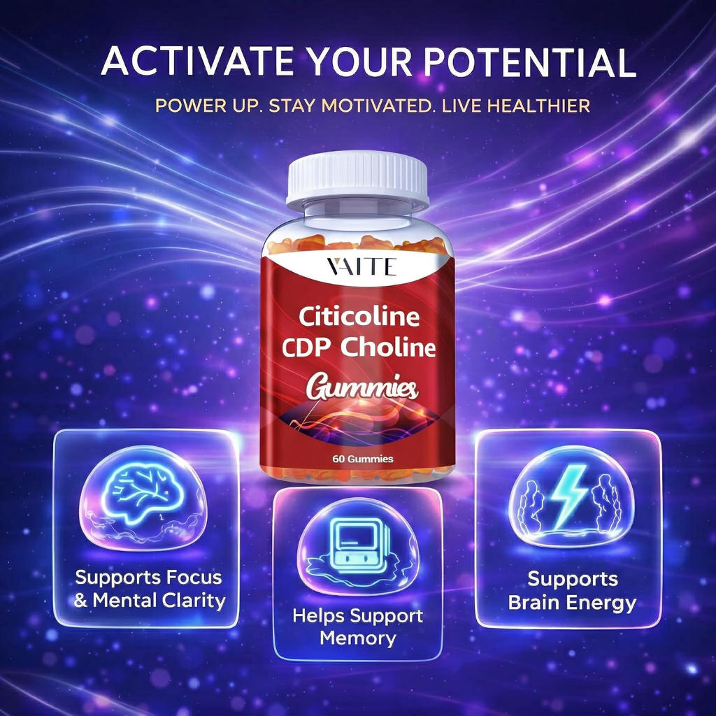 1000 mg choline supplement for focus