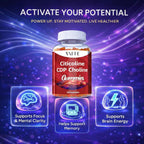 1000 mg choline supplement for focus
